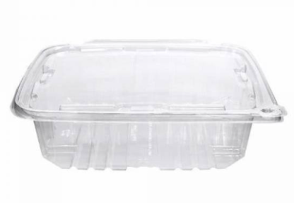 48 OZ HINGED DELI CONTAINER - MP Plastic Plus
