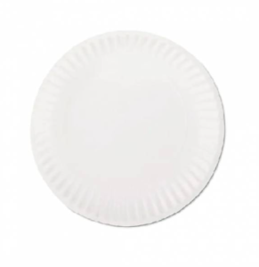 6″ PAPER PLATE - MP Plastic Plus